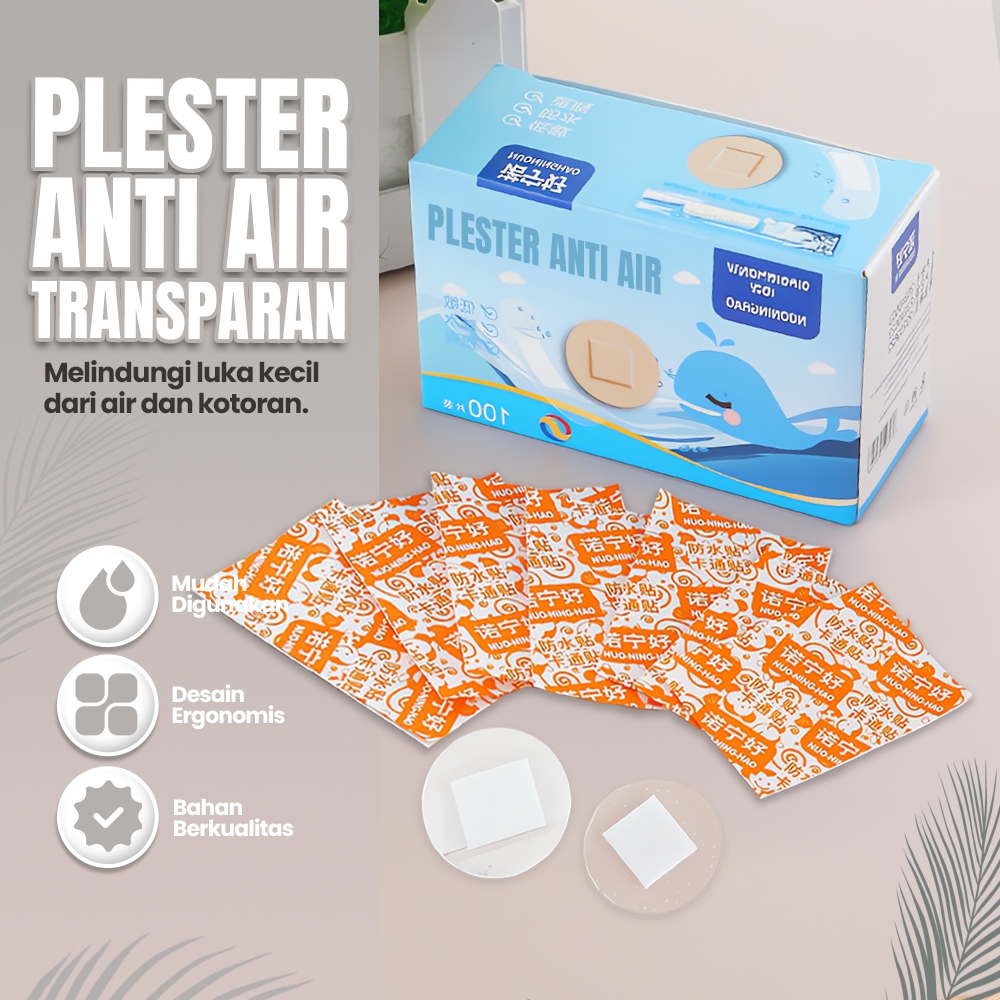 Jual Plester Luka Bulat Waterpoof Plesterin Penutup Bekas Luka Medis ...