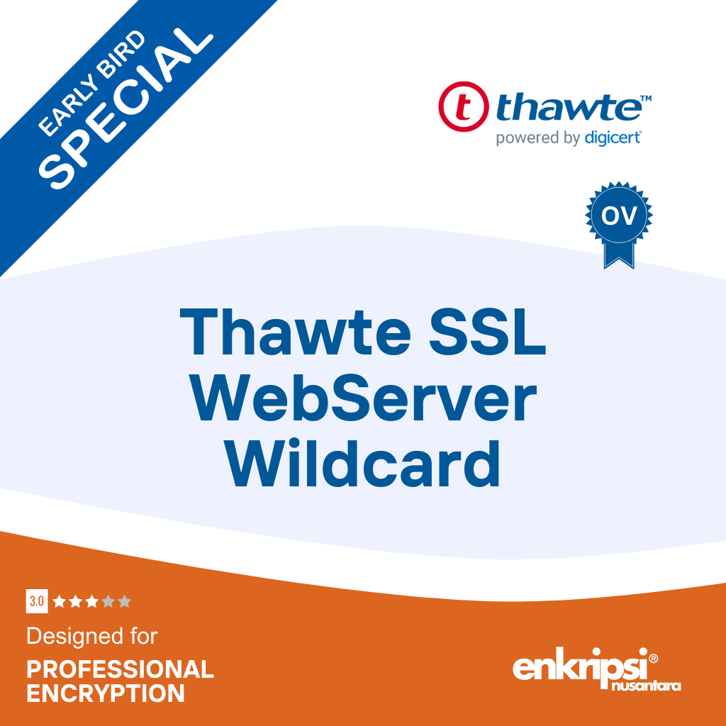 Jual Thawte SSL Web Server Wildcard OV (FLEX) | Shopee Indonesia