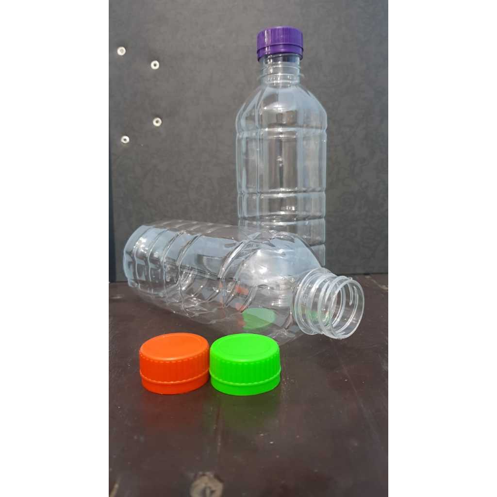 Jual Botol PET Plastik Bening 500ml - 750ml Sinom / Tibet / Almond ...
