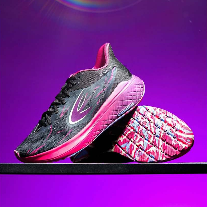 Jual Sepatu Running 910 Kanzaki 2.0 - Hitam Ungu Magenta Original ...