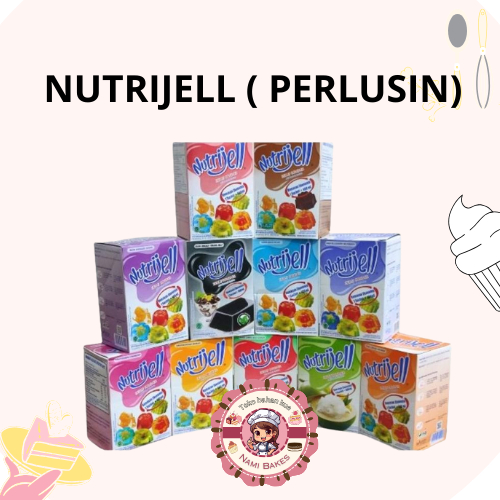 Jual Nutrijell 1 kotak PLAIN | COKLAT | ANGGUR | KELAPA | BLUEBERRY ...