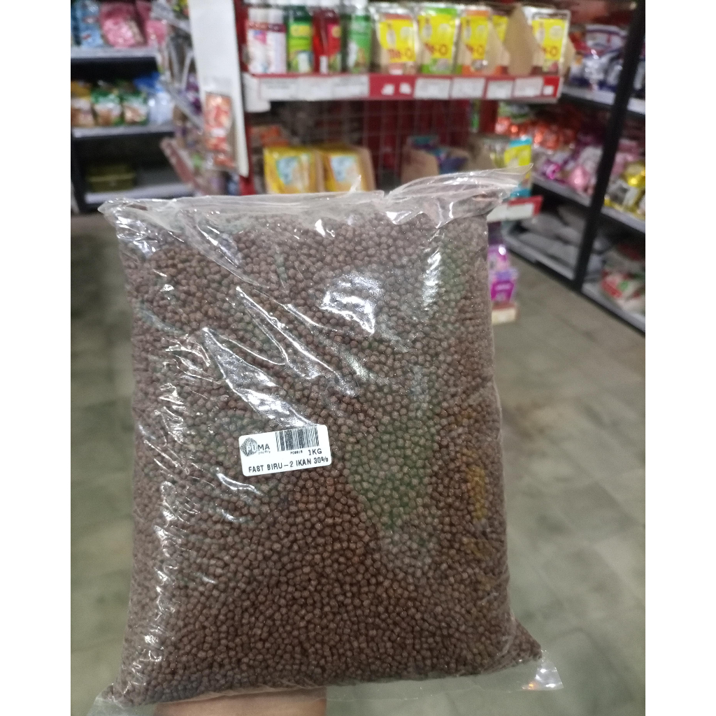 Jual PELET LELE UKURAN 2MM - PAKAN IKAN LELE PROTEIN 30% - PAKAN LELE ...