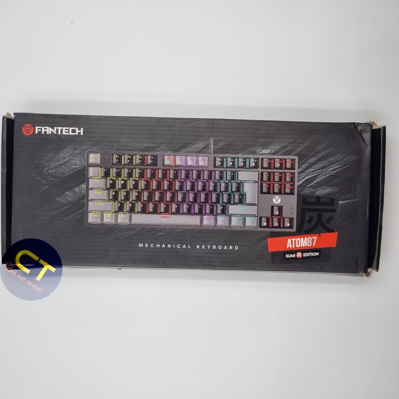 Jual FANTECH MK876 V2 MK876v2 ATOM87 RGB Mechanical Gaming Keyboard ...