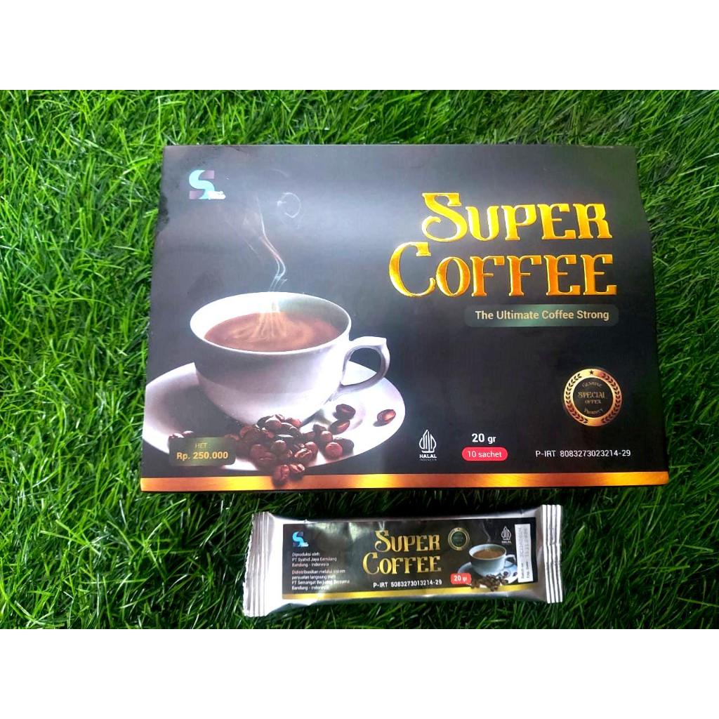 Jual SUPER COFFEE KOPI THE ULTIMATE STRONG | COFFEE KESEHATAN 1BOX ISI ...
