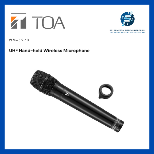 Jual TOA WM-5270 UHF Hand-held Wireless Microphone | Shopee Indonesia