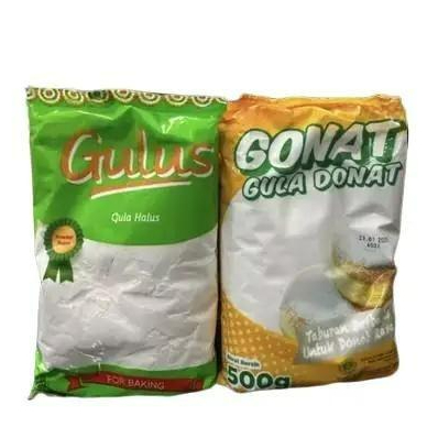 Jual Gulus Gula Halus 500gr / Gonat Gula Donat 500gr | Shopee Indonesia