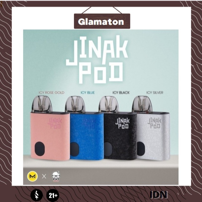 Jual JINAK POD KIT 800MAH BY COIL GEAR X KOKO SARAN X MILDOS AUTHENTIC ...