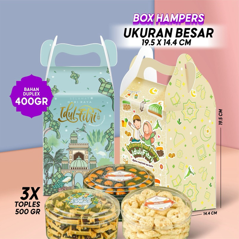 Jual BOX HAMPERS BESAR | GABLE BOX | BOX KUE KERING | DUS HAMPERS | BOX ...