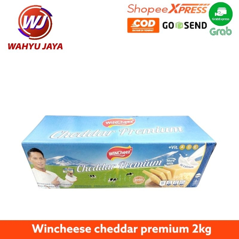 Jual Wincheese cheddar premium 2kg | Shopee Indonesia