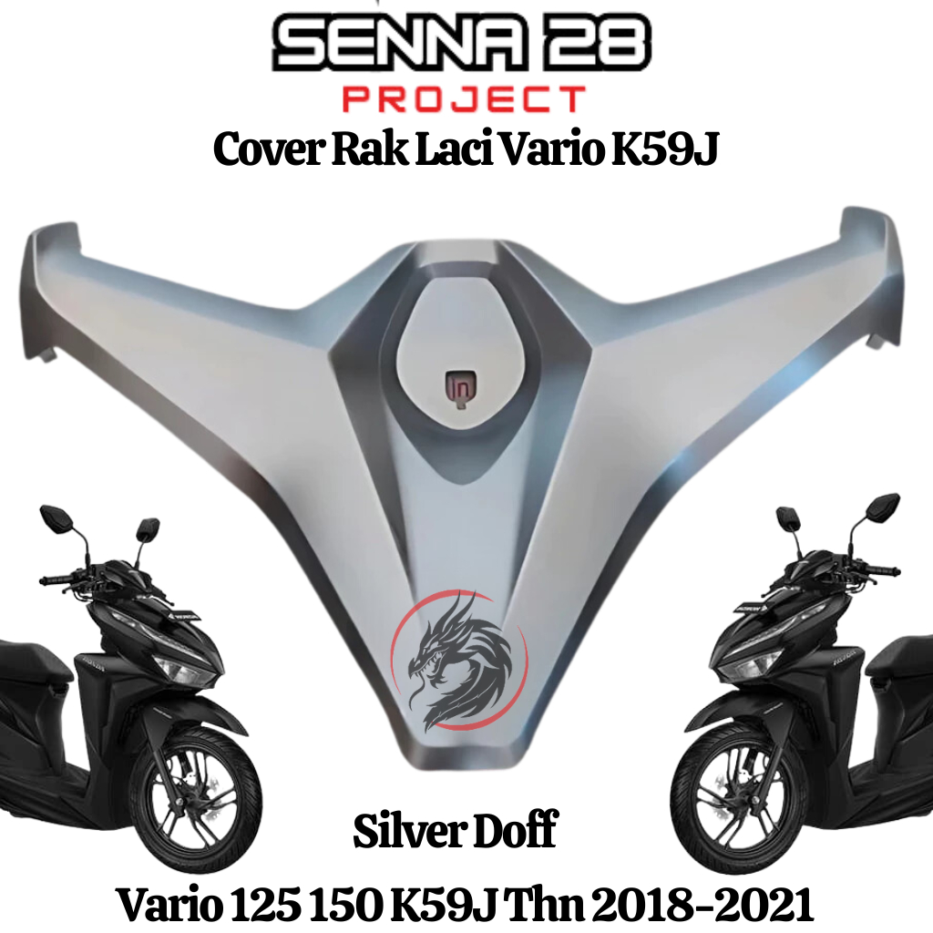 Jual Cover rak rack laci kupu-kupu vario led new Vario 125 150 k59j ...