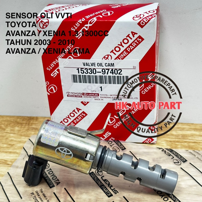 Jual SENSOR VVTI OLI OCV TOYOTA AVANZA XENIA 1.3 1300CC TAHUN 2003 ...
