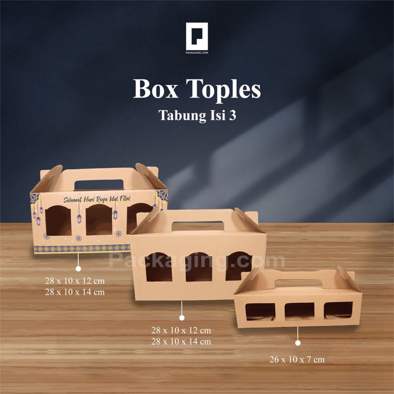 Jual Gable Box Eflute 3`12/Box Jinjing/Handle Box/Box Toples tabung uk ...