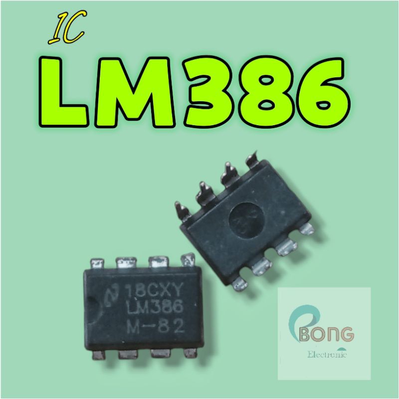 Jual IC LM386 Dip-8 pin National / 1 pcs | Shopee Indonesia