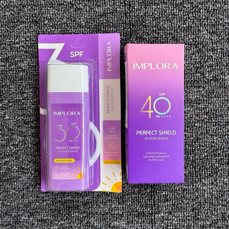 Jual READY ORI IMPLORA - Sunscreen Series |Perfect Shield Sunscreen SPF ...