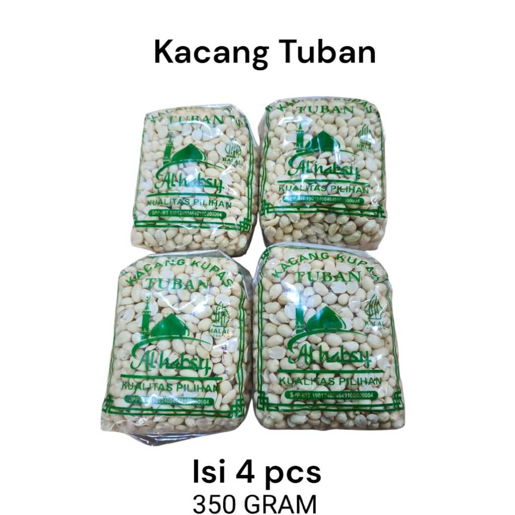 Jual Paket 4 bungkus Kacang Kupas Asli Tuban +- 350 gram KACANG TANAH ...