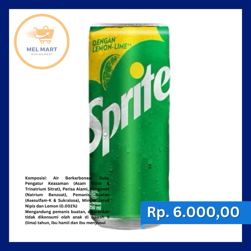 Jual Sprite Kaleng 250ml | Shopee Indonesia