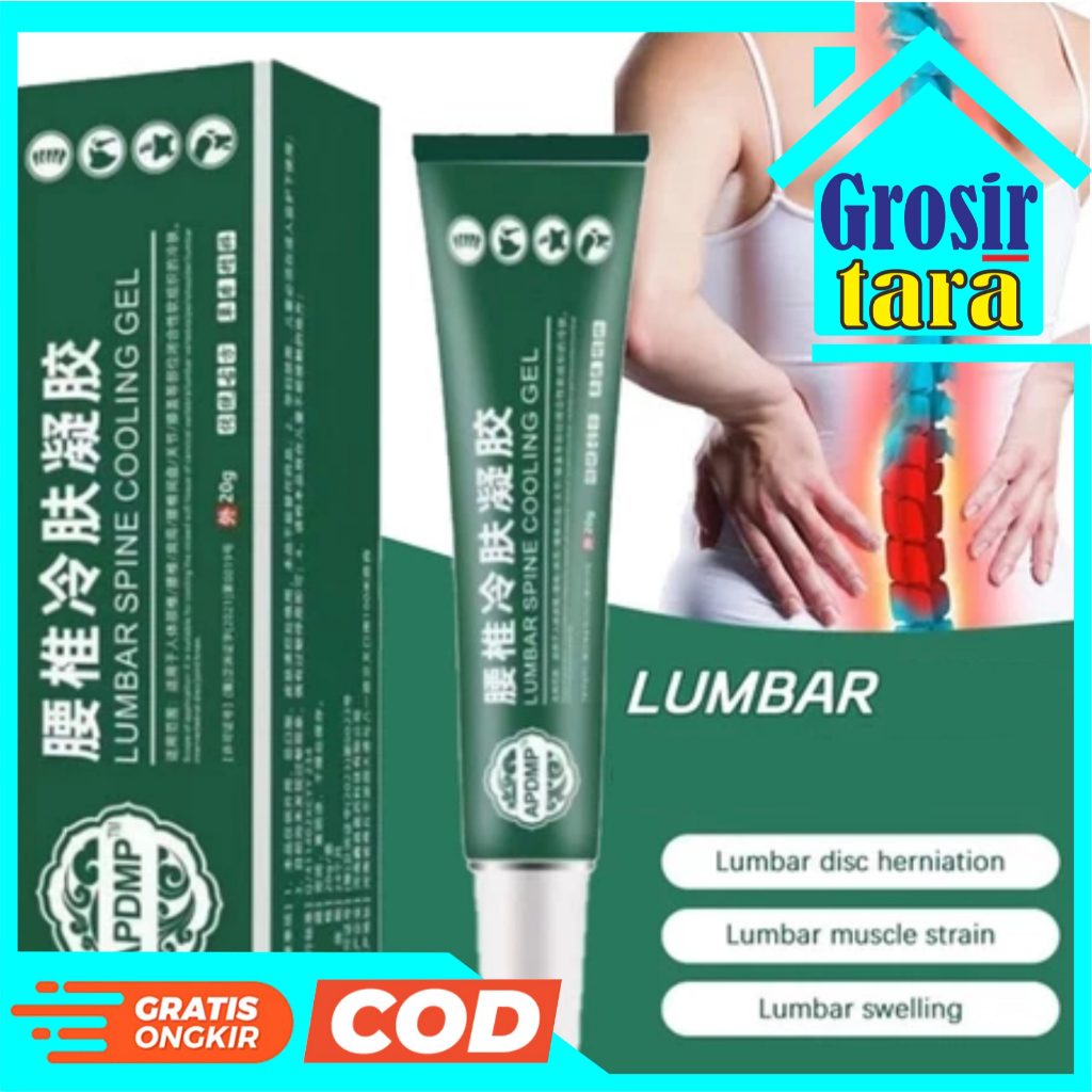 Jual Gel Cream Lumbar Spine Cooling Gel & Lumbar Cold Compress Gel ...