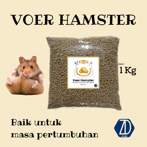 Jual Voer Hamster 1 Kg Makanan Hamster Penambah Berat Badan | Shopee ...