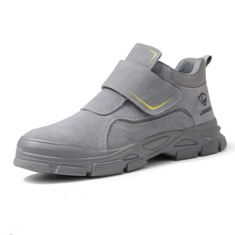 Jual Lanoudun Sepatu Sneakers Safety Sport Metal sepatu gunung tahan ...