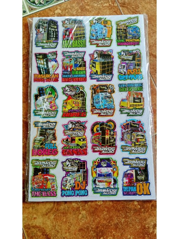 Jual STIKER TRUK BREWOG AUDIO | Shopee Indonesia