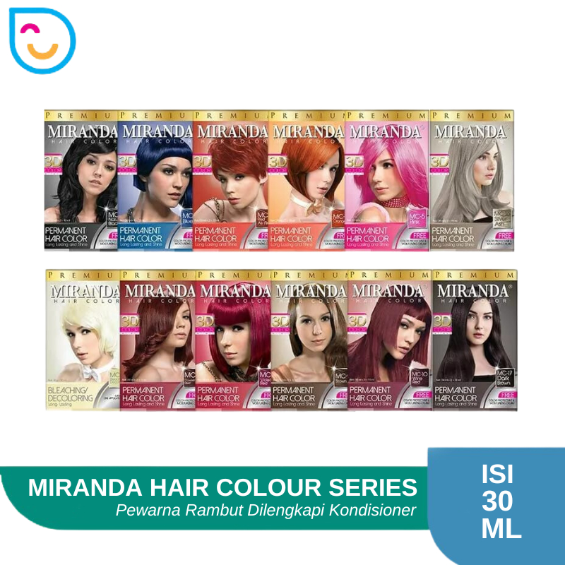Jual Miranda Hair Colour 30gr | Cat Rambut Miranda / Miranda Permanent ...