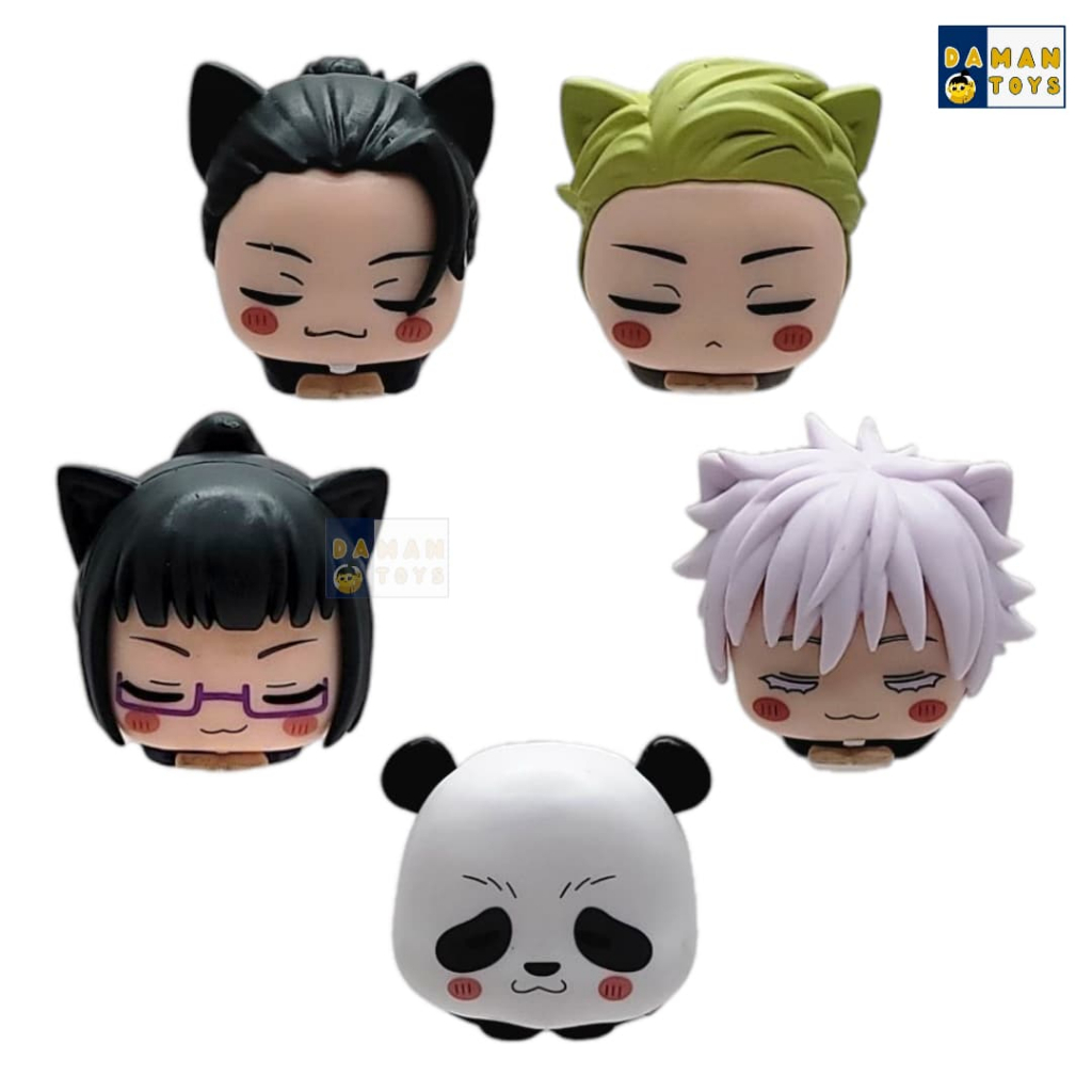 Jual Jujutsu Kaisen Ohiruneko Satoru Gojo panda Action Figure | Shopee ...