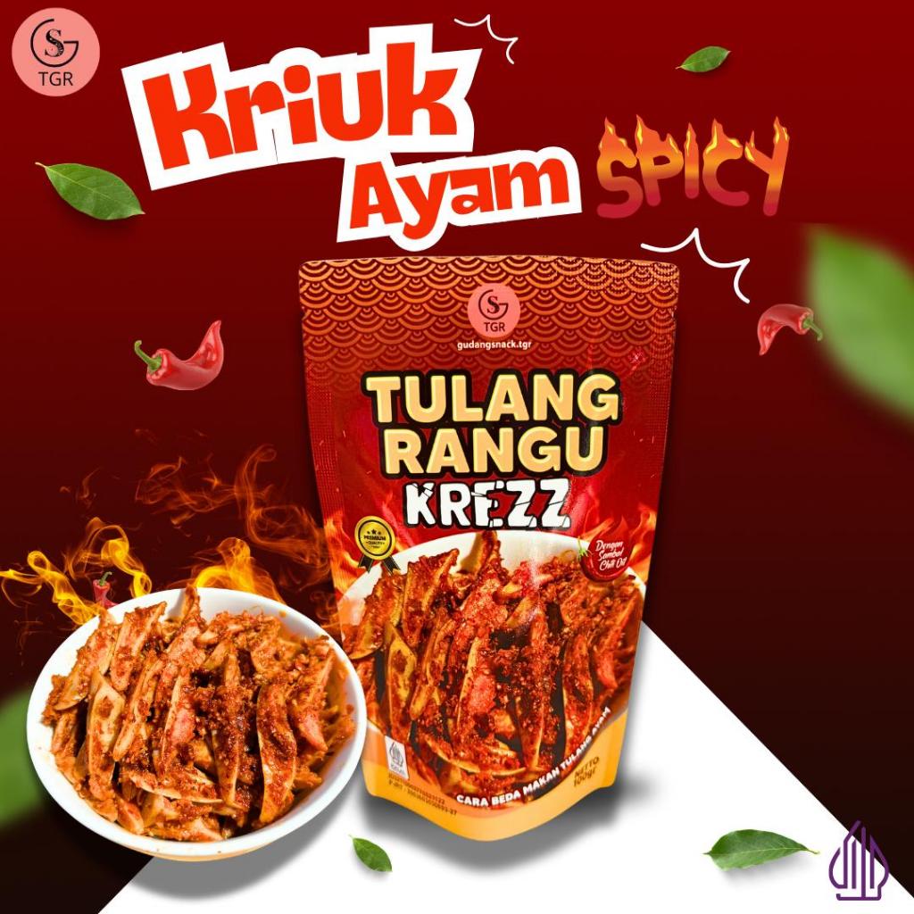 Jual 1 PACK TULANG RANGU SPICY 100 GR FOOD FROZEN LAUK MAKAN KELUARGA ...