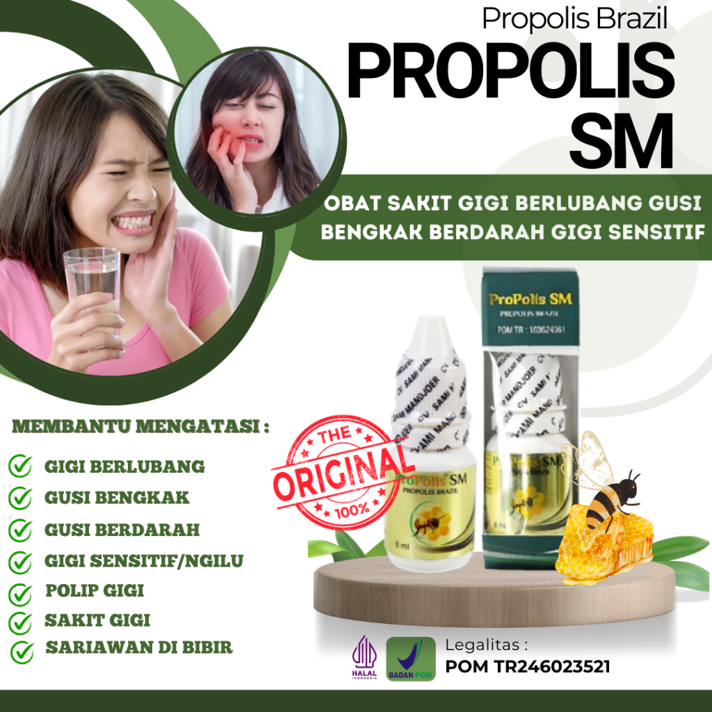 Jual Obat Sakit Gigi Berlubang Gusi Bengkak Berdarah Gigi Sensitif Gigi ...