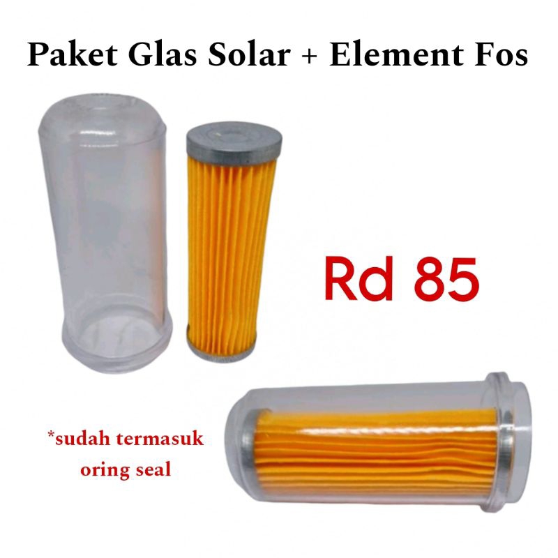 Jual Paket element Fuel tank saringan solar RD85 mesin kubota RD45 RD85 ...