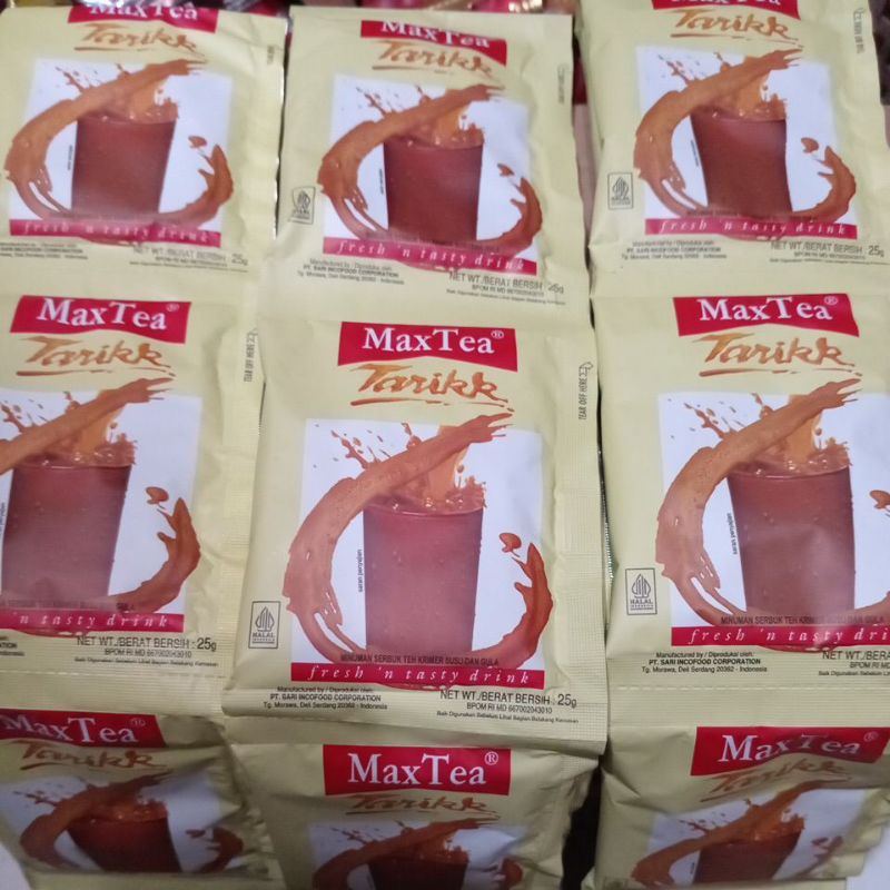 Jual MAX TEA TARIK isi 10x25g | Shopee Indonesia
