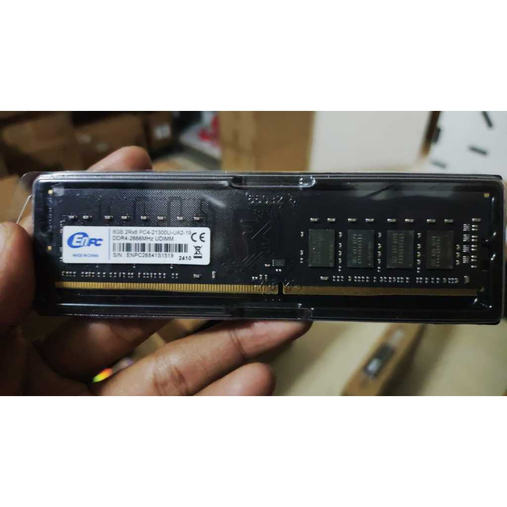 Jual Enlight ENPC Memory DDR4 8GB 2666Mhz Black Memory RAM Longdimm ...