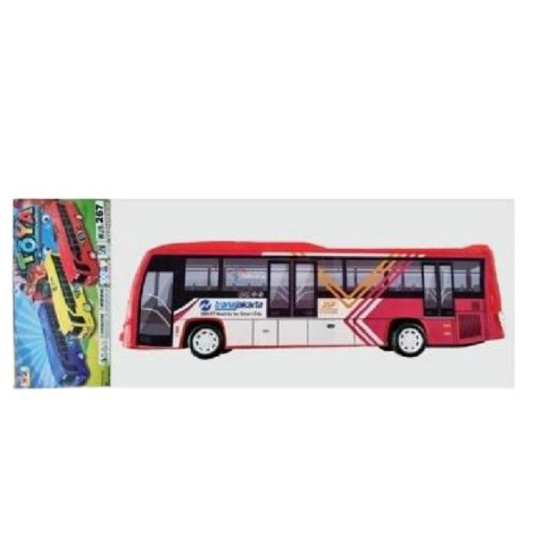 Jual BUS TRANSJAKARTA BUS POLISI/TANPA BATERAI RKC02041-1 | Shopee ...