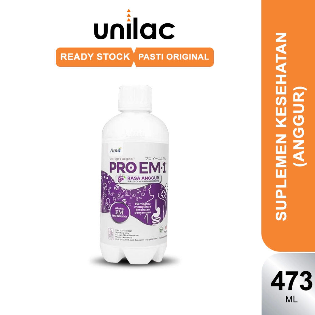 Jual PROEM1 PROEM Probiotik Anggur 1 Botol 473 ml | PRO EM1 Suplemen ...
