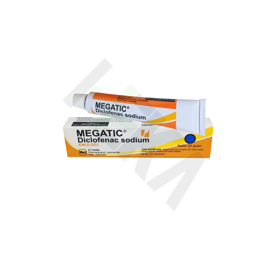 Jual Megatic Emulgel Tube 20 g - Gel Pereda Nyeri [Majapahit] | Shopee ...