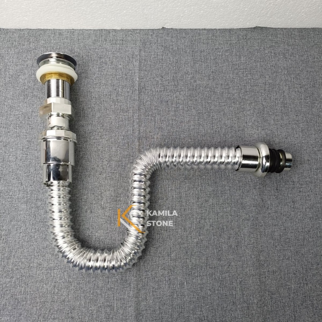 Jual Kamila Stone | Selang Wastafel Bahan Plastik & Avur Anti Karat ...