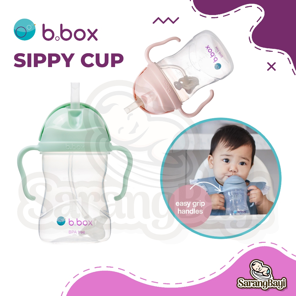 Jual Bbox Sippy Cup PP / Weighted Straw Cup | Botol Minum Sedotan ...