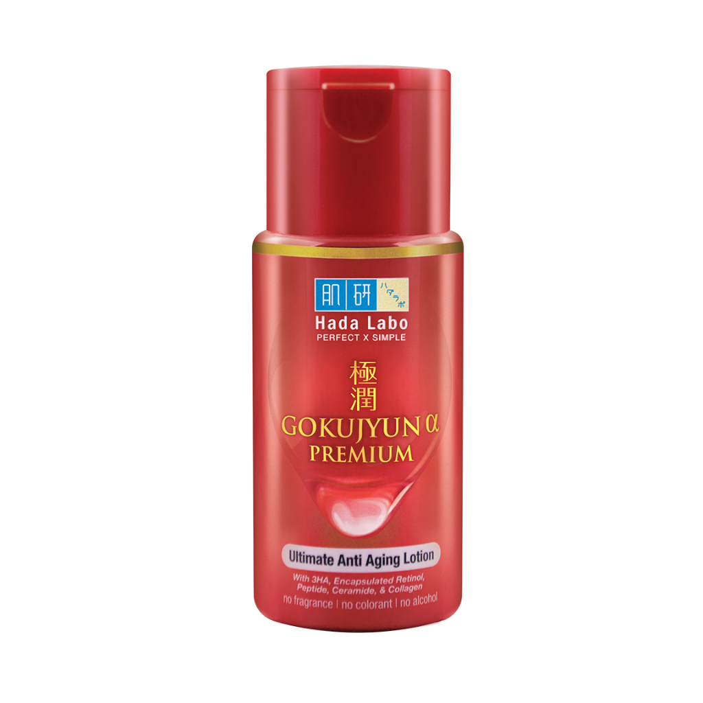 Jual ️ Pamelo ️ GIFT Hada Labo Gokujyun Alpha Premium Lotion 15gr ...