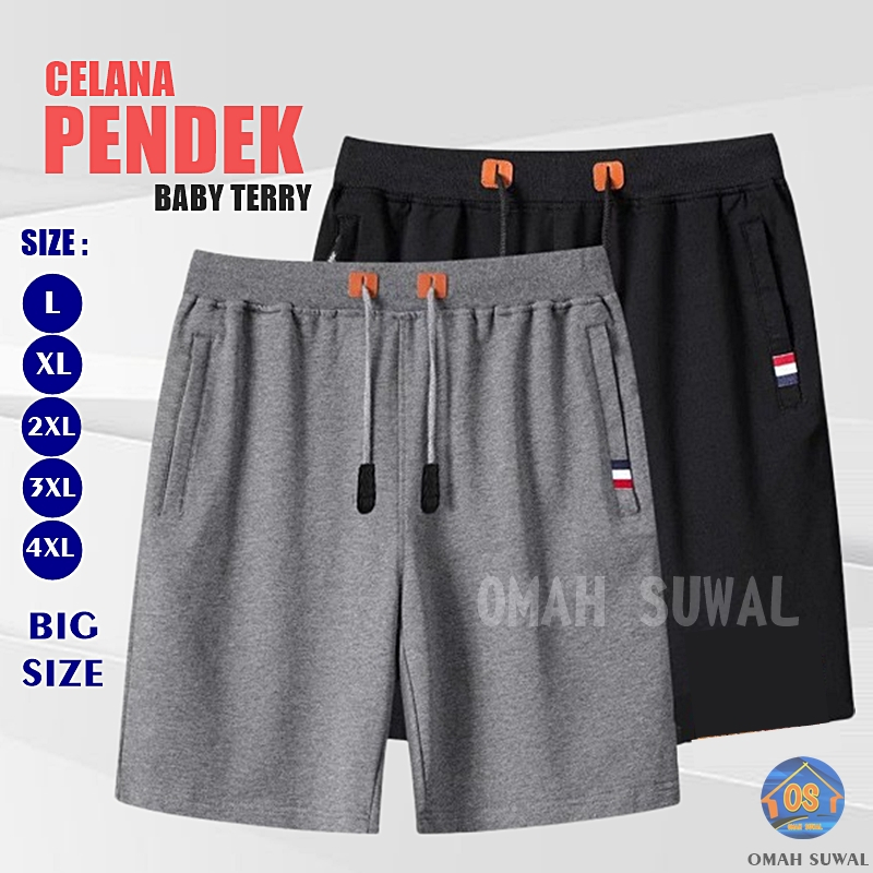 Jual KOLOR PENDEK PRIA JUMBO CELANA PENDEK PRIA BEBYTERY KOLOR PENDEK ...