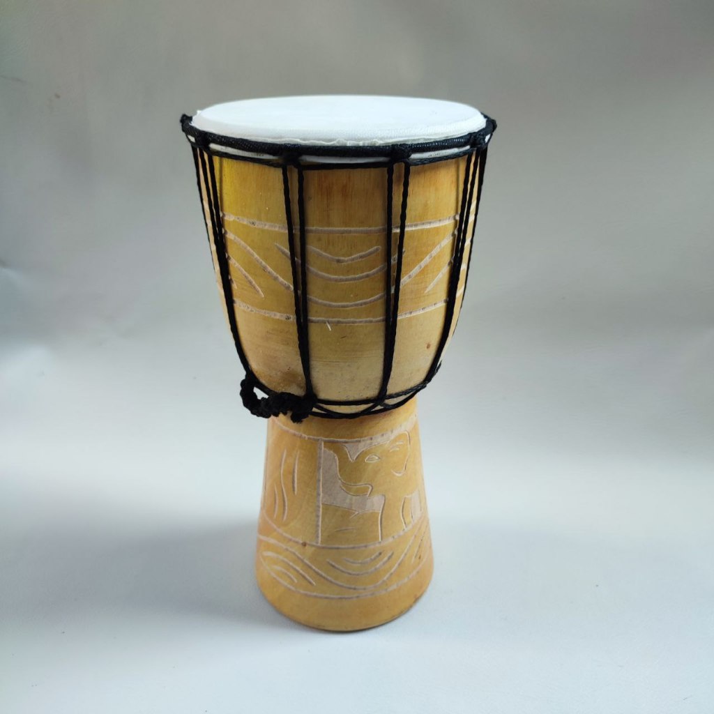 Jual Kendang Jimbe Biru 30 cm Mainan Gendang Ketipung Alat Musik ...