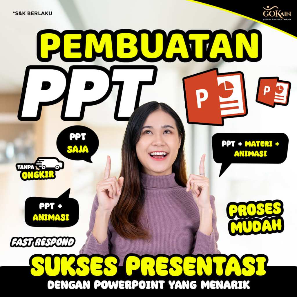 Jual Sukses & Siap Presentasi | Desain PPT | Buat PPT Premium dengan ...