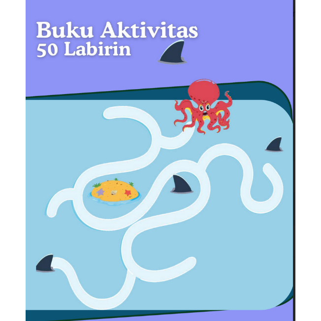 Jual worksheet Aktivitas Labirin anak 50 lembar | Shopee Indonesia