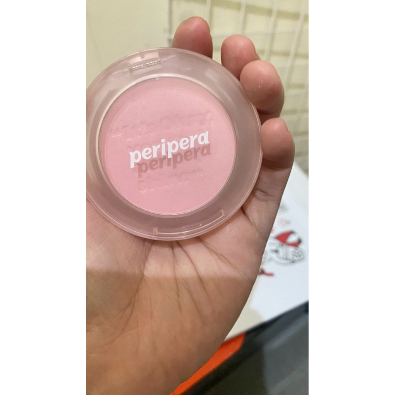 Jual Peripera Pure Blushed Sunshine Cheek 06 Morning Blush | Shopee ...