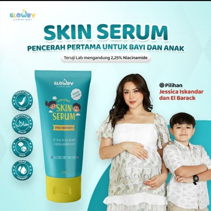 Jual Glowby Skin Serum Anak 2 IN 1 Face and Body Serum Pencerah Kulit ...