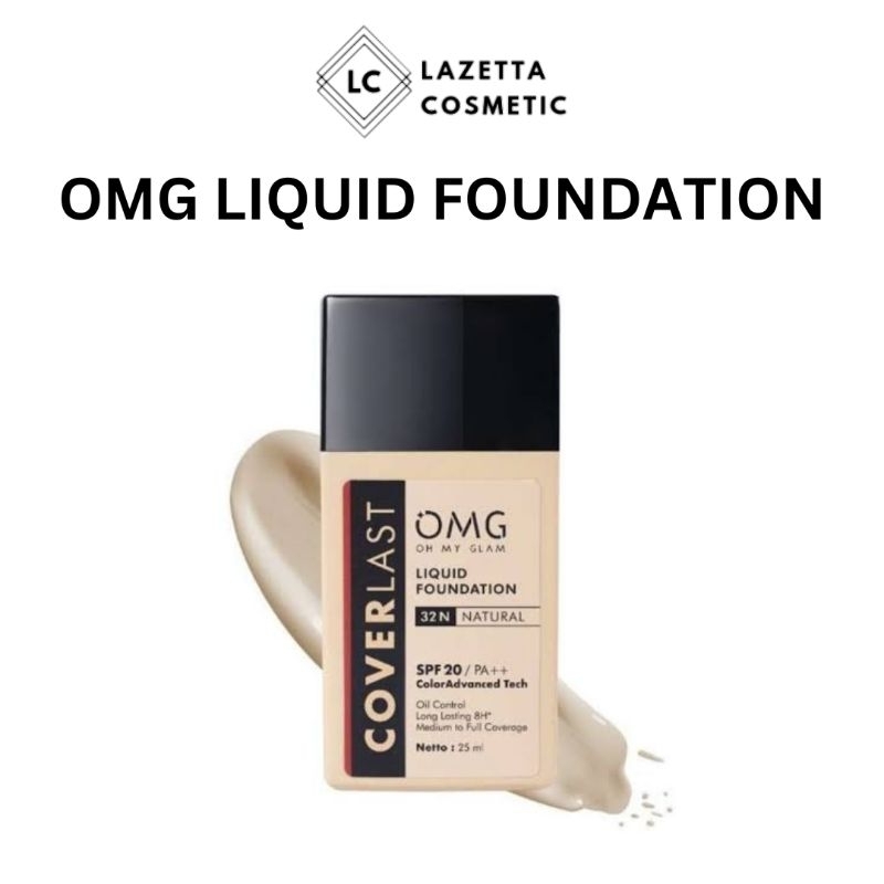 Jual OMG Coverlast Liquid Foundation | OMG Foundation | Shopee Indonesia