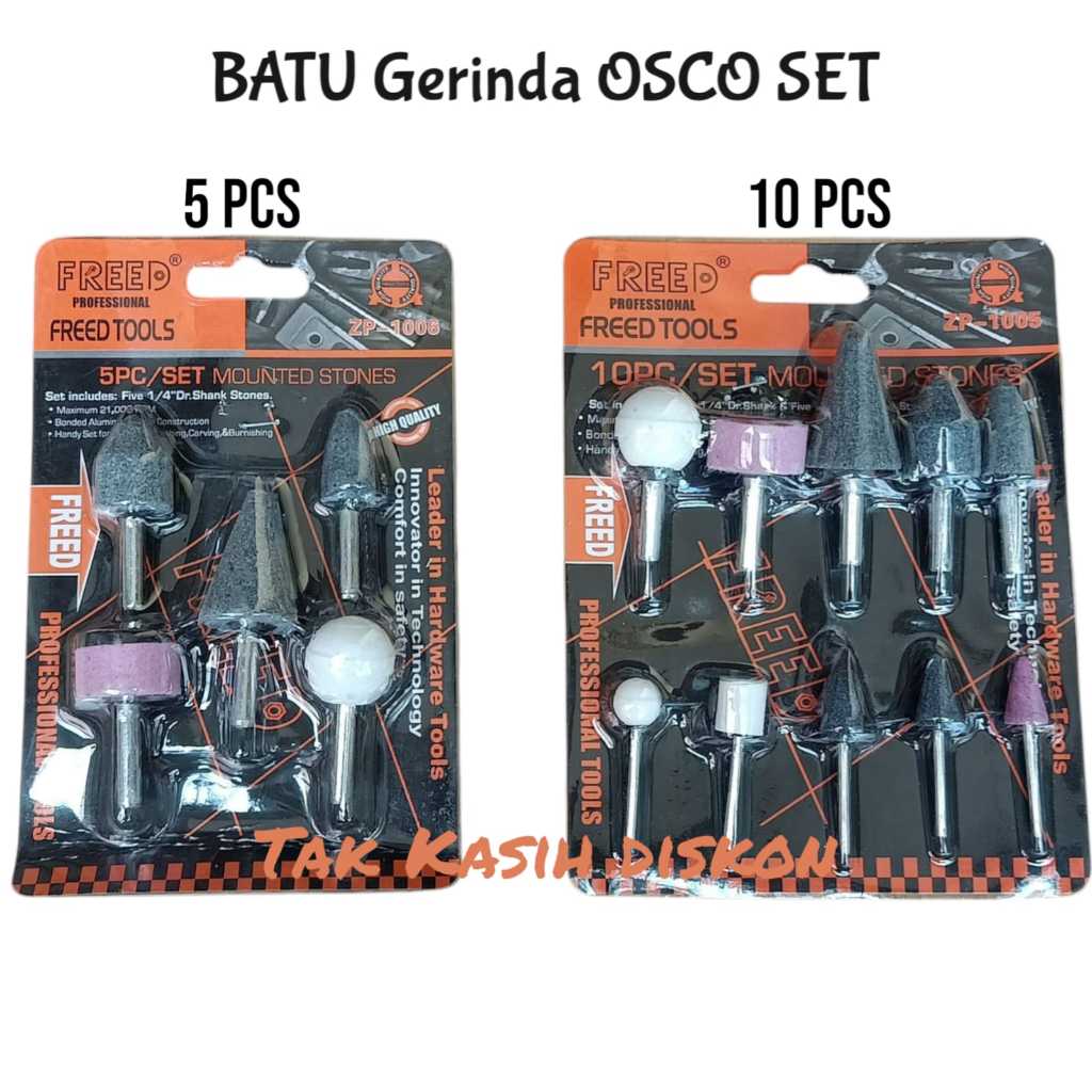 Jual Freed Mata Bor Batu Asah / Batu Poles Oslo Porting Mata Tuner Set ...