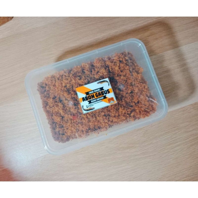 Jual ABON GABUS | IWAK RABUK HARUAN MAMA RAFISQY | 100g | Shopee Indonesia