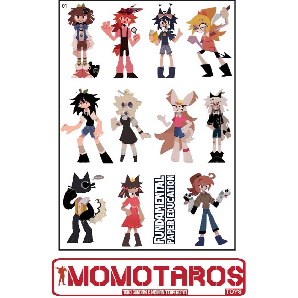 Jual Sticker Fundamental Paper Education 1 pc | Shopee Indonesia