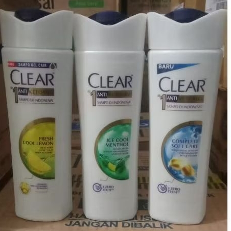 Jual Clear shampo anti ketombe 160 ml | Shopee Indonesia