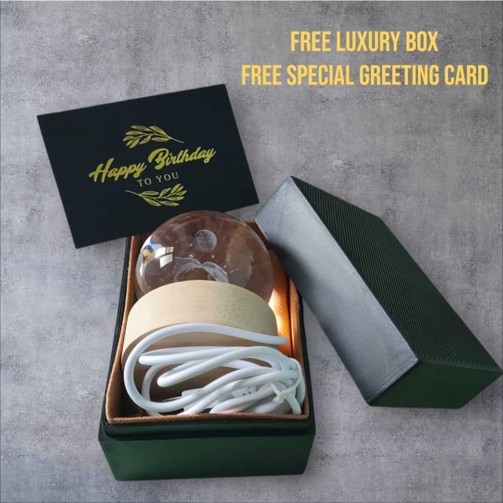 Jual [1 SET KADO SPESIAL] Kado Unik Lampu Galaksi Lengkap Dengan Box ...