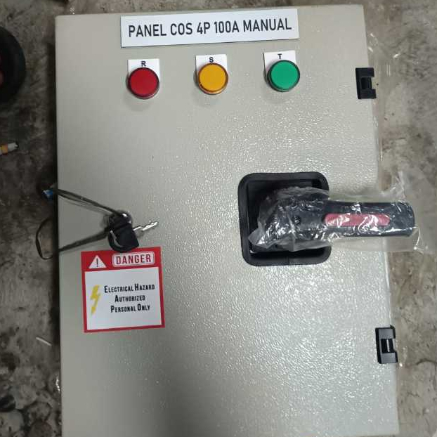 Jual PANEL COS 4P 100A FORT MANUAL PANEL LISTRIK PANEL COS | Shopee ...
